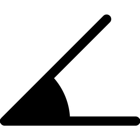 Angle Vector SVG Icon SVG Repo