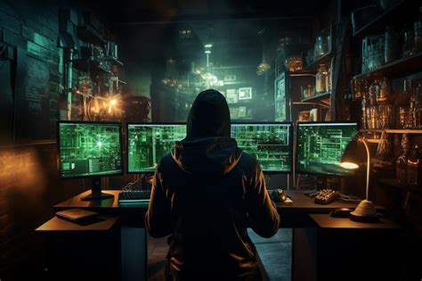 Premium Ai Image The World Of Digital Espionage