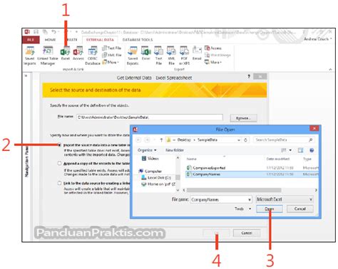 Cara Nak Masukkan Data Dalam Excel 2013 Dari Access Kasenkruwyang