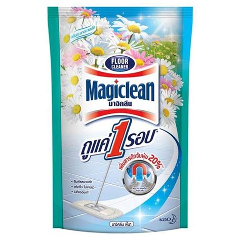 Leemart น้ำยาถูพื้น มาจิคลีน Magiclean 750ml เมจิคลีน ทำความสะอาดพื้น เมจิกคลีน สูตร สะอาดยาม