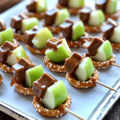 Easy Caramel Apple Bites