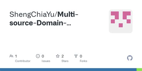 Github Shengchiayumulti Source Domain Adaptation