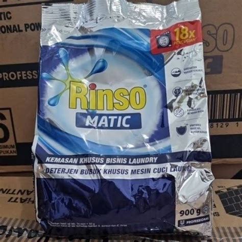 Jual Rinso Matic Detergen Bubuk 900 Gram Shopee Indonesia