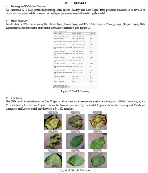 Implementation Of Deep Learning For Image Based Potato Leaf Disease Detection