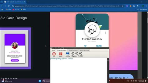 មេរៀន Css Design Profile ជាមួយ Css Position Css Part 12 Youtube