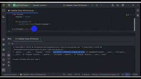 P4 Ep9 Callable Class Attributes Coding In Python Object Oriented Programming Oop Youtube