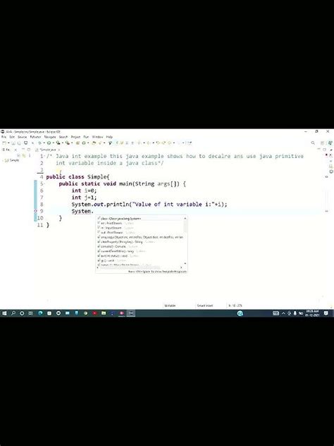 How To Declare Int Data Type In Javashorts Codingexperiment Youtube