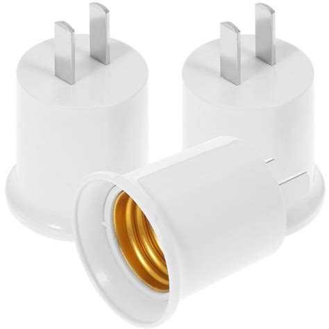 E26 Conversion Socket Plug In Light Bulb Base Plugs Wall Bulbs Outlet