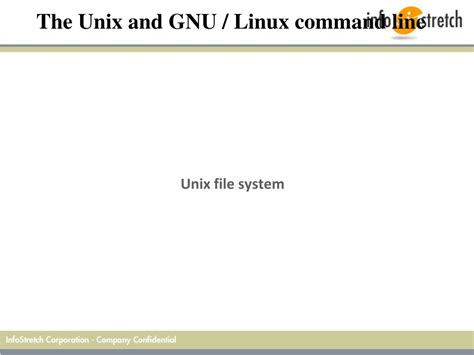 Ppt Unix And Gnu Linux Command Line Powerpoint Presentation Free Download Id6380300