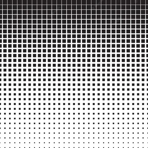 Premium Vector Squares Halftone Pattern