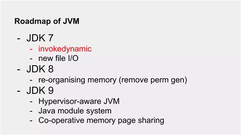 Jvm Ecosystem Languages And The Future Of Jvm Ppt