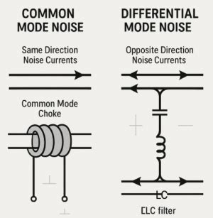 Difference Between Common Mode And Differential Mode Filter