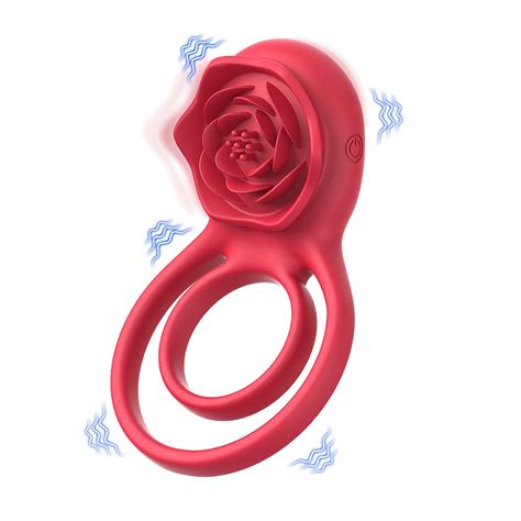 Ring Vibrator Adult Sex Toys For Men G Spot Vibrator Rose Sex Toy