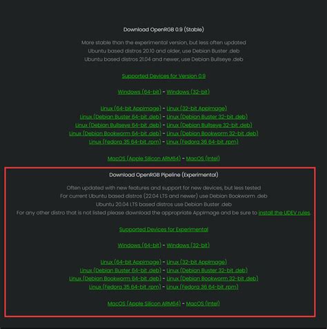 OpenRGB 主页 Nollie官网