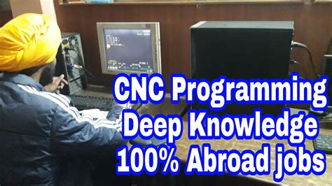 Live Cnc Programming Training 100 Abroad Jobs Youtube