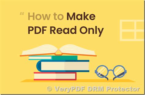 how to save a pdf as read only so it cannot be edited copied or printed without using