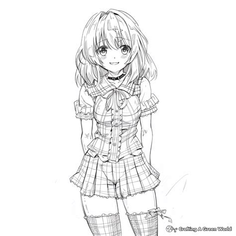 How To Draw A Cute Anime Girl Full Body