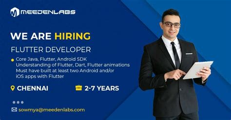 Hiring Flutterdeveloper Androiddeveloper Dart Corejava Androidsdk Sowmya Poojary