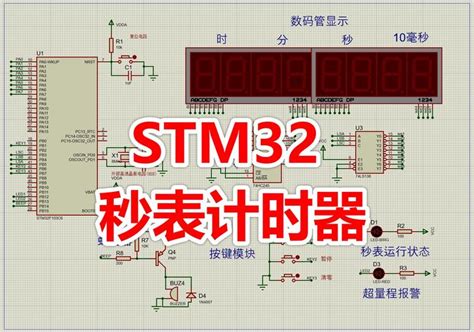 基于stm32计时秒表设计proteus仿真程序设计报告原理图pcb讲解视频） 知乎