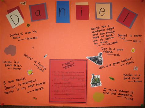 Ms Liebels Classroom Daniel Was This Weeks Vip