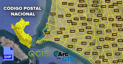 Geo Gps PerÚ Código Postal Nacional Cpn Del Perú Descargar Shapefile