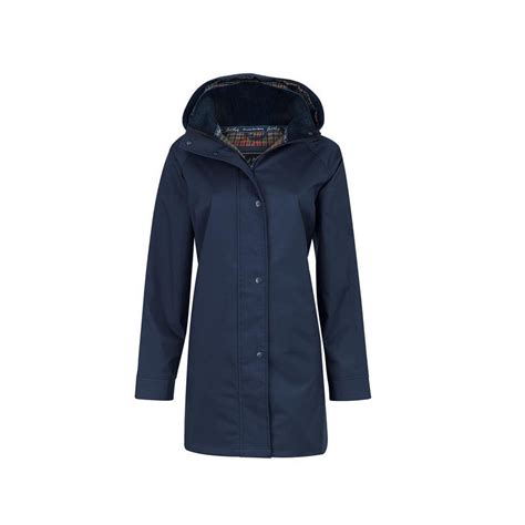 Td Jack Murphy Oxford Coat In Navy