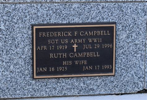 Frederick F Campbell 1919 1996 Find A Grave Memorial