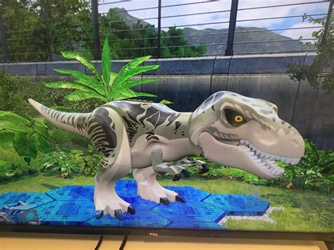 Lego Jurassic World Dominion Rexy By Hubfanlover678 On Deviantart