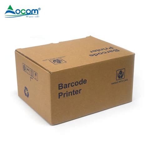 Ocbp 018barcode Label Printer Portable White Plastic Housing New