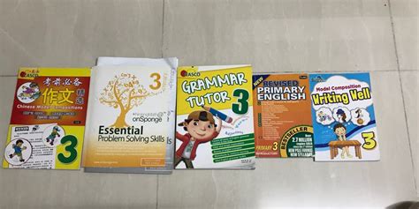 Primary 3 4 Chinese Compo Onsponge 3 Grammar Tutor Revised Primary English Composition Chinese