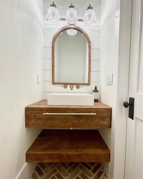 Floating Vanity Made Of Wood Soul And Lane