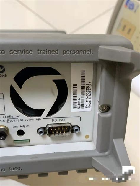 Hp Keysight Agilent 53181a Universal Frequency Counter 225mhz Ebay