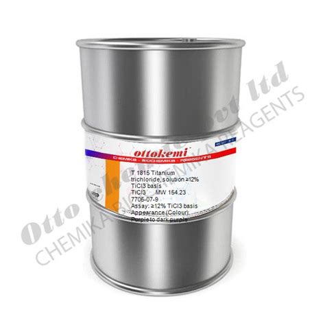 Titanium Trichloride Solution ≥12 Ticl3 Basis 7705 07 9