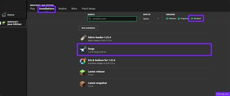 how to download and install minecraft forge mod loader 2025 tutorialy