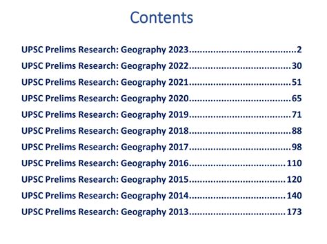 UPSC Prelims Geography Research Document Notes LotusArise