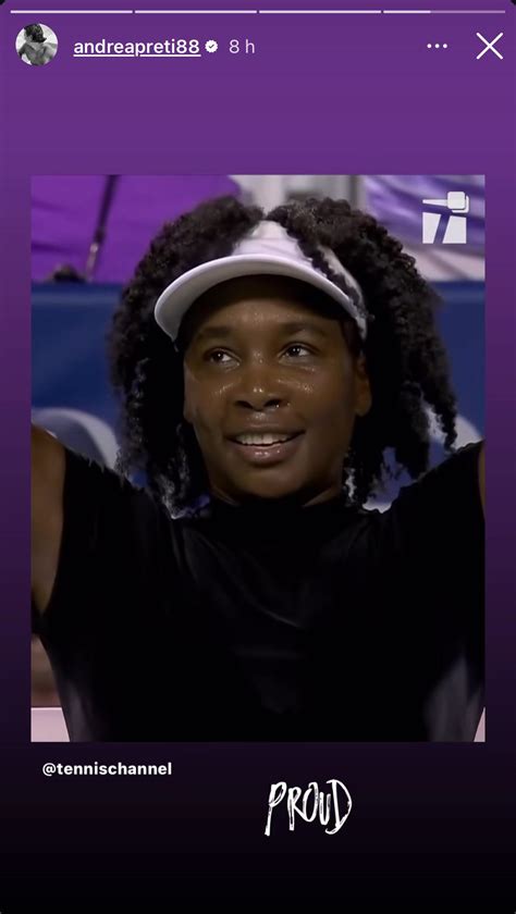 Onye Na Ekwu Asịrị Akụkọ Andrea Preti Maka Venus Williams Ànyị Nwere