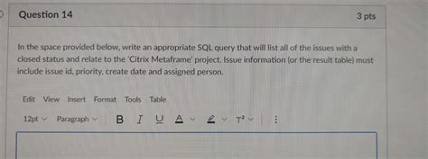 solved use figure c issue tracking database to answer the
