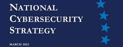 The Us National Cybersecurity Strategy Iot Security Foundation