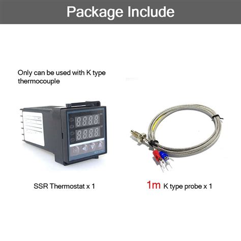 Dual Digital Pid Ssr Thermostat Regulator Temperat Vicedeal