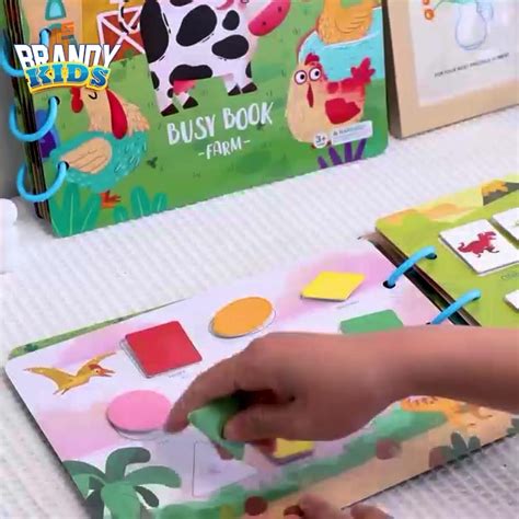 Busy Book Diy Өөрөө бүтээх наалттай ном Хүүхдийн сэтгэн бодох чадвар танин мэдэхүйн мэдлэг