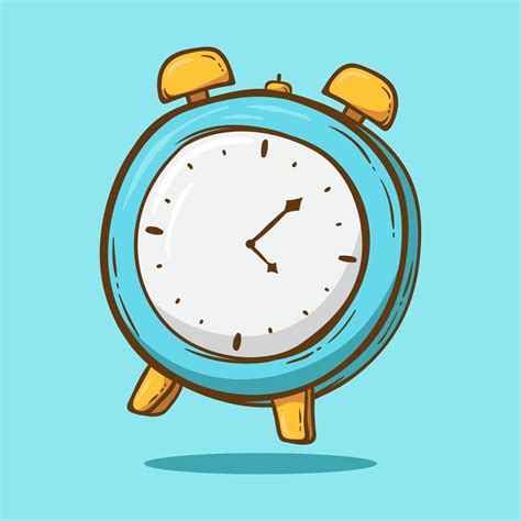 Hand Drawn Alarm Clock Hand Drawn Style Vector Illustrations 11657141