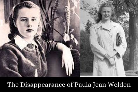 The Disappearance Of Paula Jean Welden