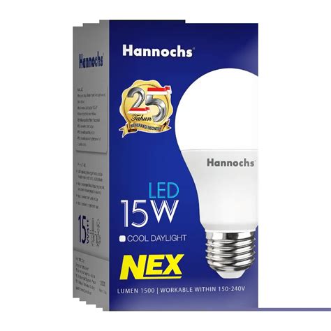 Hannochs Led Nex Watt Led Hemat Bergaransi Tahun
