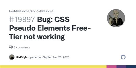 Bug Css Pseudo Elements Free Tier Not Working · Issue 19897
