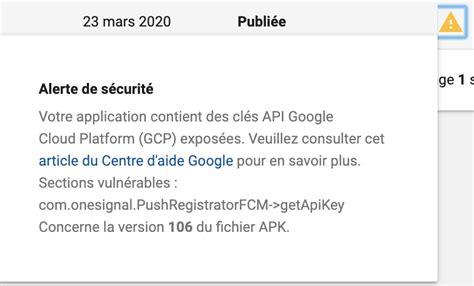 Warning Comonesignalpushregistratorfcm Getapikey · Issue 960
