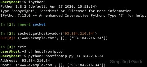 How To Get A Hostname From An Ip Address In Python