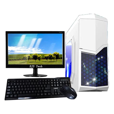 공장 도매 가격 17 인치 모니터 데스크탑 컴퓨터 모두 한 데스크탑 Pc 컴퓨터