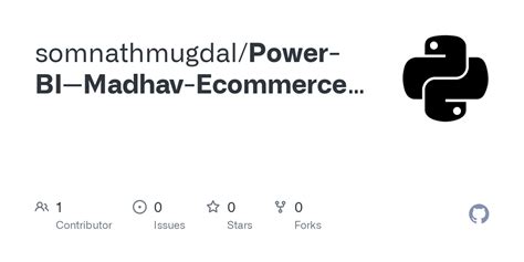 GitHub Somnathmugdal Power BI Madhav Ecommerce Dashboard