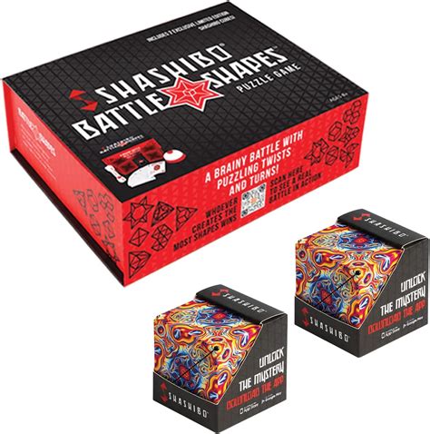 Shashibo Bundle Shashibo Battle Shapes Magnetizing Puzzle Game And 2 X Spaced Out