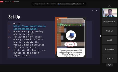 Online Classes For Ftc Robot Simulator